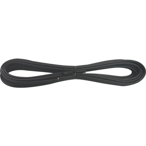 在庫状況：お取り寄せ/◆屋内で使用する電気器具の電源コードや延長コードとして使われます。/[VFF12510MBK]