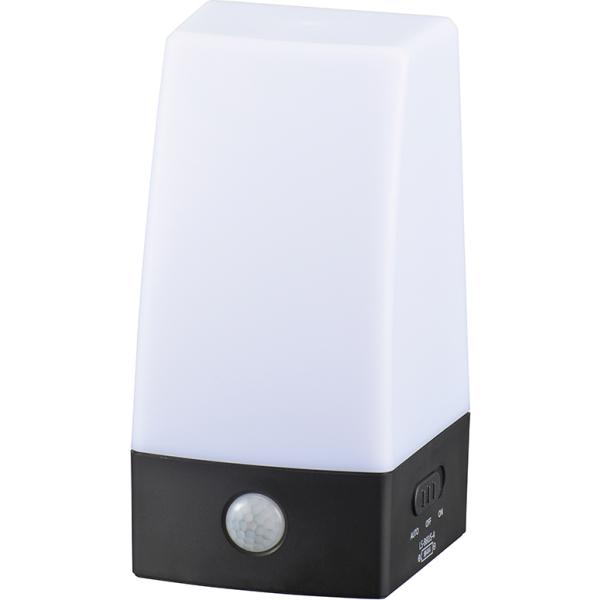 在庫状況：お取り寄せ/◆明暗センサー+人感センサー付き◆周囲が暗くなると人を検知して点灯、離れてしばらくすると自動消灯◆屋外でも使える防まつ形(IPX4)/[LSB60JS4]