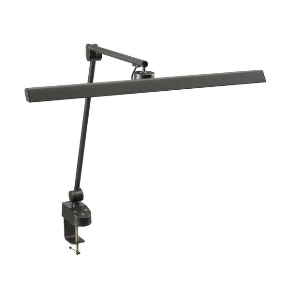 在庫状況：お取り寄せ/◆タッチ式無段階調光・3段階調色(白色/昼光色/電球色)◆直接目に光があたらない構造で手元が明るくなるように設計◆彩りあざやか、高演色性タイプRa95・JIS卓上照度規格：AA準拠・クランプ対応厚(約)：10mm以上5...