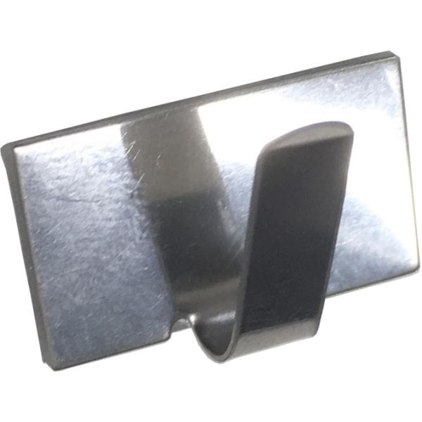 在庫状況：お取り寄せ/◆サビに強いステンレス(SUS304)を使用したステッカーです。◆電線をしっかりと支持します。◆耐候・耐熱性に優れた特殊アクリルの両面テープを使用。/[LOTSTS15V10P]