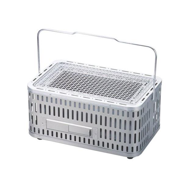 在庫状況：お取り寄せ/◆熱による空気対流を利用した、画期的空冷断熱方式。◆ナカゴは取り出しが出来ますので灰の後始末も簡単です。◆木炭の燃焼効率を上げる空気調整口付き。・サイズ(約)：幅39×奥行25×高さ19.6cm/[SC392グリンライフ]