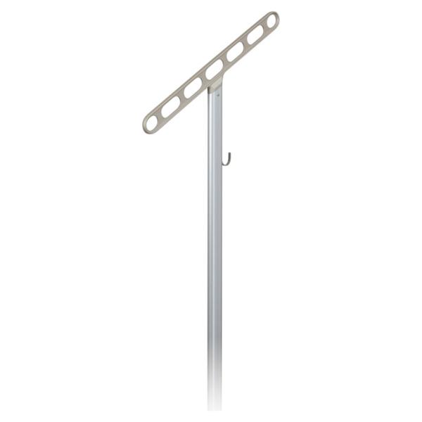 在庫状況：お取り寄せ/7日〜10日で出荷/◆斜めアームで、洗濯物の乾き効率アップ◆ちょうど良い高さの布団干し金具◆市販の各種台座(別売品)に対応/[JS85SST]