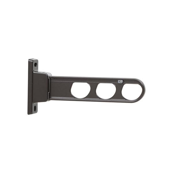 在庫状況：お取り寄せ/7日〜10日で出荷/※商品は1本単位での販売になります。新たにお取り付けされる場合は2本必要になります。※取付パーツ別途◆気持ちよく使える機能が満載◆竿を掛けたままで角度調整可能◆振り上げ収納/[HD35DB]