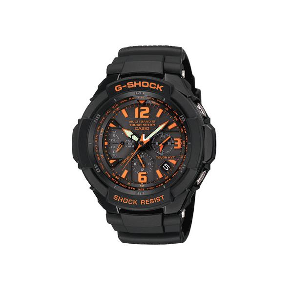 在庫状況：在庫僅少/2010年02月 発売/◆ケースサイズ：50×49.8mm◆20気圧防水◆ケース/バンド素材：樹脂、ステンレス/樹脂◆電波受信機能　◆ワールドタイム　◆針位置自動補正機能　◆ストップウオッチ機能