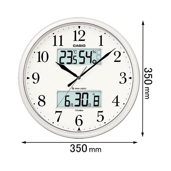 在庫状況：在庫僅少/2012年07月 発売/◆夜見えライト機能付きです。温度と湿度の関係からお部屋の環境状態を4つのアイコンでお知らせします。◆サイズ：350×350×54mm(H×W×D)◆電波修正機能　◆生活環境お知らせ機能　◆夜見えラ...