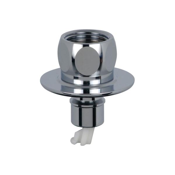 在庫状況：お取り寄せ/お届け：2〜3ヶ月/◆水栓と洗濯機給水ホースをワンタッチで接続できるニップルです。◆呼び13のカップリング付水栓に取付できます。(取付対応ネジ：G1/2)◆自動閉止機構(ストッパー)付きのため、万が一ホースが外れた場合...