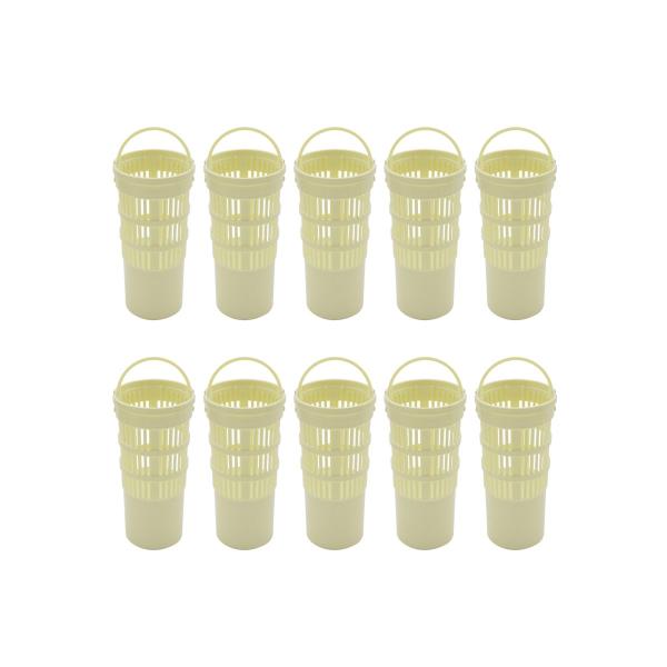 在庫状況：お取り寄せ/7日〜10日で出荷/◆シンクの原状回復に最適なゴミカゴ10個入りです◆マンションやアパートなどの賃貸住宅の修理・修繕・リフォーム部材としてよく使われています◆取っ手が付いているので、取外しが簡単です/[GAPB115G...