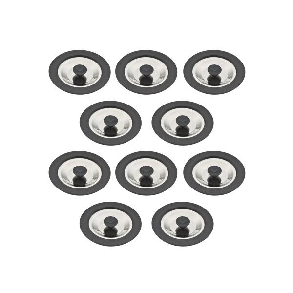 在庫状況：お取り寄せ/7日〜10日で出荷/◆シンクの原状回復に最適な水溜用フタ10個入りです◆マンションやアパートなどの賃貸住宅の修理・修繕・リフォーム部材としてよく使われています◆つまみが付いているので、取外しが簡単です/[GAPB117...