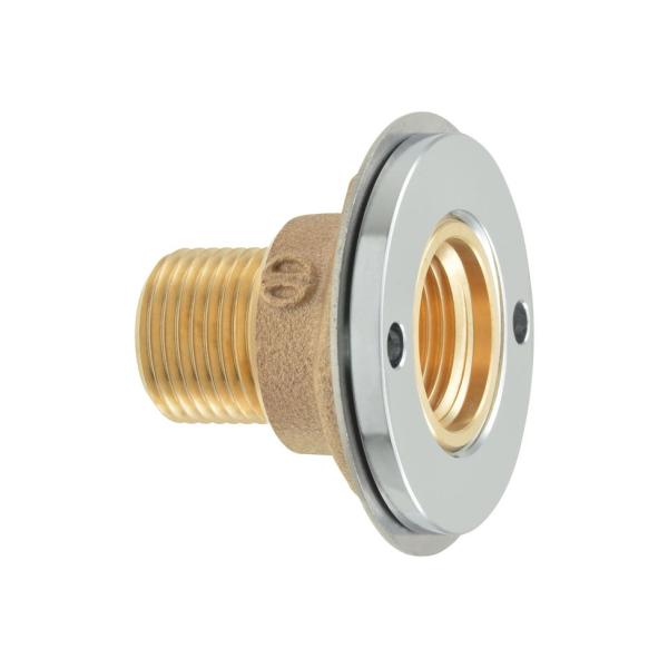 在庫状況：お取り寄せ/7日〜10日で出荷/※フットバルブをご使用の際は、別途GA-HW014をお求めください。◆配管穴に取り付け、Rp1/2ネジを取出すためのユニット取出し金具です◆締付けには排水口レンチ(GA-KH015)などをご使用くだ...