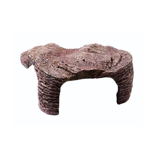 在庫状況：お取り寄せ/5日〜7日で出荷/※仕様やパッケージは、リニューアルなどの理由で変更になっている場合がございます。予めご了承下さい。◆大きく育ったカメに最適なレジン製のカメ島。◆自然の岩を再現し、甲羅干しに最適です。◆島の中は隠れ家に...