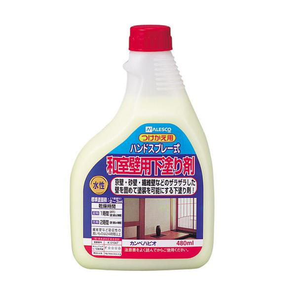 在庫状況：お取り寄せ/お届け：約2週間/◆繊維壁などの吸込みの多い素地の表面を固め、塗料の上塗りを可能にします。◆京かべ・砂壁・繊維かべ・室内のコンクリート、モルタル壁などの下塗りに。/[カンペ00077660532480]