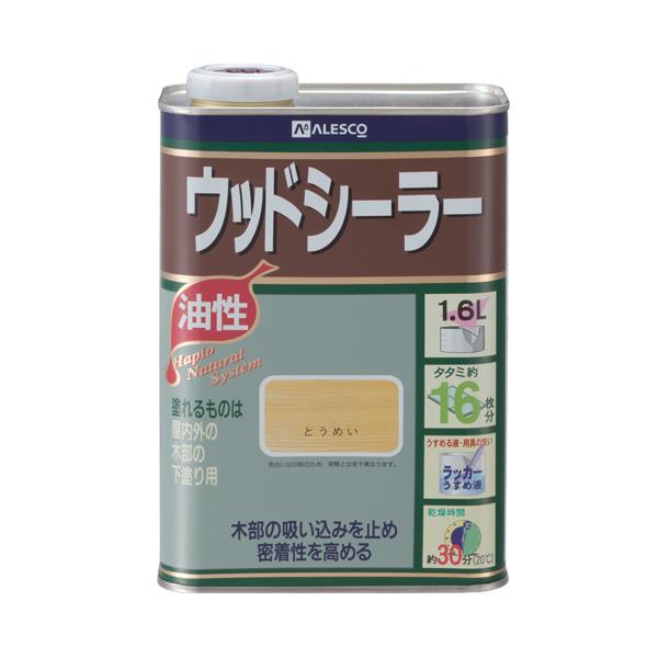 在庫状況：お取り寄せ/お届け：1〜2週間◆上塗り塗料の吸い込み止めと、密着性を高める下塗り塗料です。◆木部によく浸透し、乾きが速い。◆家具・建具・木工品など屋内外の未塗装の木部・木製品の下塗りに。/[カンペ00827644001016]