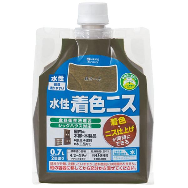 在庫状況：お取り寄せ/お届け：1〜2週間◆木目を生かした着色と美しいツヤの二ス仕上げが同時にできます。◆臭いが少なく、乾燥も速く、使いやすい水性タイプです。◆シックハウスに対応したF☆☆☆☆及び食品衛生法に適合した安全性の高い二スです。/[...
