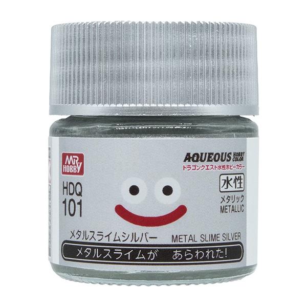 在庫状況：在庫あり/2026年01月 発売/※画像はイメージです。実際の商品とは異なる場合がございます。GSIクレオス ドラゴンクエスト水性ホビーカラー メタルスライムシルバー です。