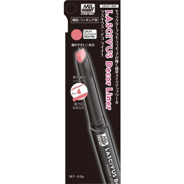 在庫状況：お取り寄せ/2024年10月 発売/※画像はイメージです。実際の商品とは異なる場合がございます。GSIクレオス LASCIVUS Decor Liner(ラスキウス・デコ ライナー) フレッシュピンク です。