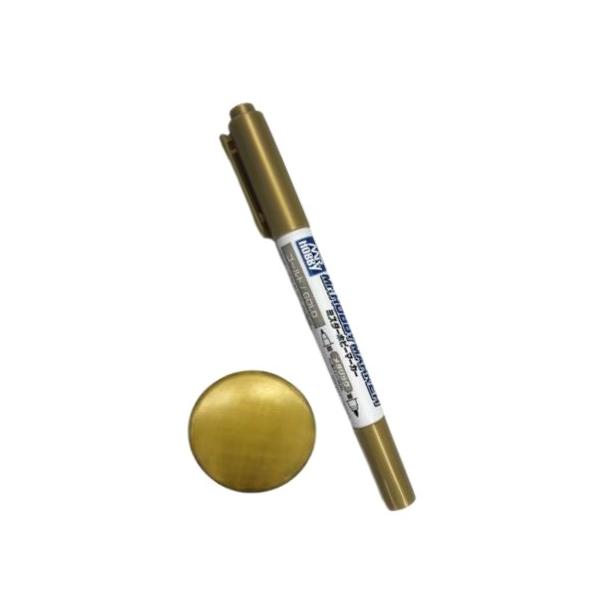 在庫状況：在庫あり/2023年12月 発売/※画像はイメージです。実際の商品とは異なる場合がございます。GSIクレオス ミスターホビーマーカー　ゴールド です。