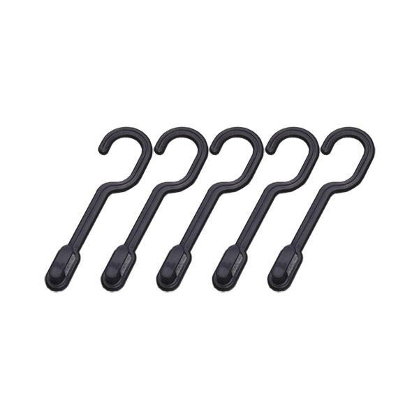 在庫状況：お取り寄せ/お届け：約2週間/◆ハンガーどうしを連結して掛けてクローゼットの収納効率大幅にアップ・サイズ(約)：幅50×高さ180×厚さ19mm/[FFITWスペス5BK]