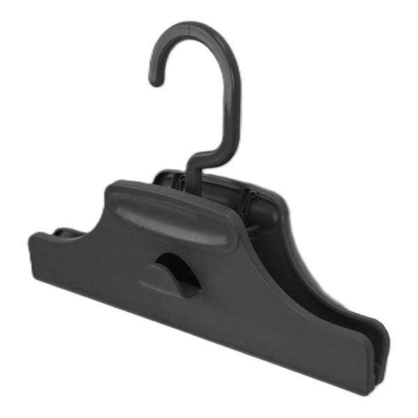 在庫状況：お取り寄せ/7日〜10日で出荷/2025年04月 発売/※画像はイメージです。◆スカートやパンツをがっちり挟めるクリップ式ハンガー。◆ガバッと大きく開いて使いやすい。◆連結フックで省スペース収納。/[GC01RGY]