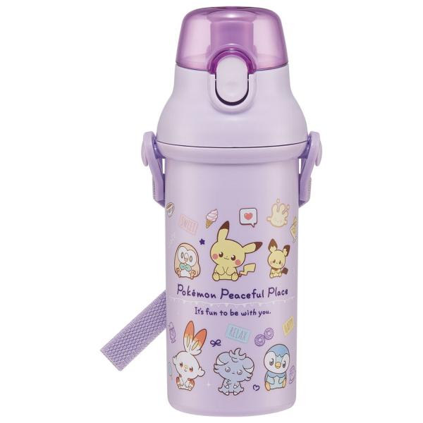 在庫状況：お取り寄せ/お届け：約2週間/◆SIAA抗菌加工。Ag+ 銀イオンで抗菌仕様。細菌の増殖を抑制します。◆ワンプッシュ式で簡単にオープンできて軽くて持ちやすい形状の水筒です。氷が入れやすい広口タイプで食洗機にも対応しているので後のお...