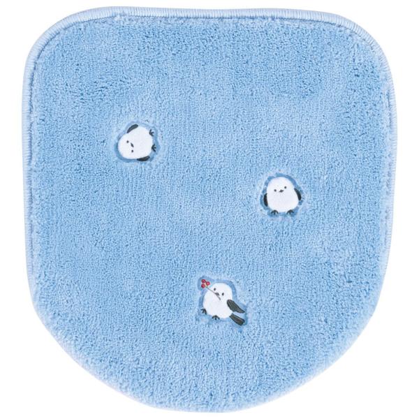 在庫状況：お取り寄せ/7日〜10日で出荷/※使用できるフタのサイズを確認してからご使用ください。◆小さいシマエナガがちょこちょこ飛んでいる可愛いデザイン◆普通便座＆暖房便座兼用のフタカバー◆カバー先端のツメを引っ掛けてからフタに被せ、上部の...