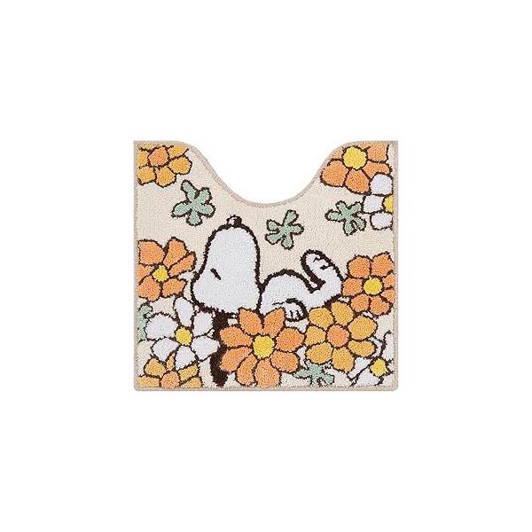 在庫状況：お取り寄せ/お届け：約2週間/※洗濯の際は洗濯用ネット使用(タンブラー乾燥不可)◆お花の上で眠るスヌーピーが穏やかでかわいい。◆大人かわいいデザイン。◆ふわふわとした優しい手触り。/[669345センコ]