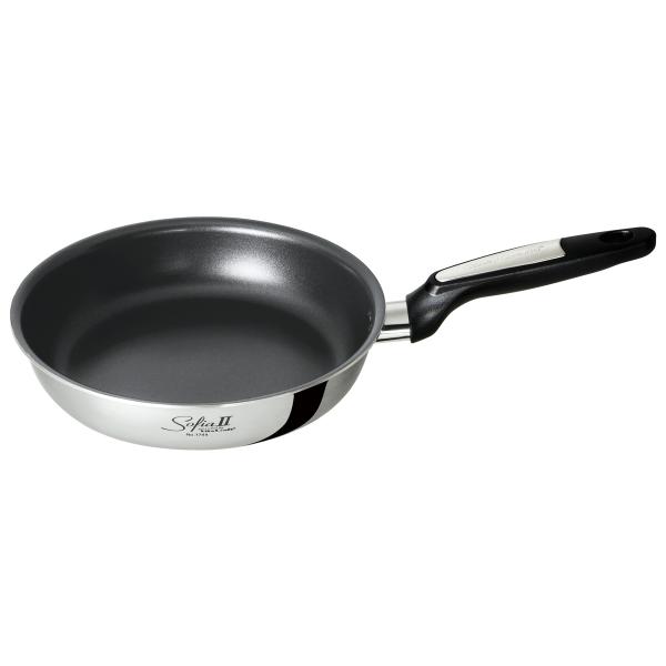 在庫状況：お取り寄せ/◆全面2層構造 (エッグパンは全面3層)+独自コーティングで抜群の熱効率＆焦げつき防止◆ステンレスターナーによる耐摩耗テスト3000回の耐性があれば基準を満たすところ、20万回以上クリア。◆本製品のコーティングにはPF...