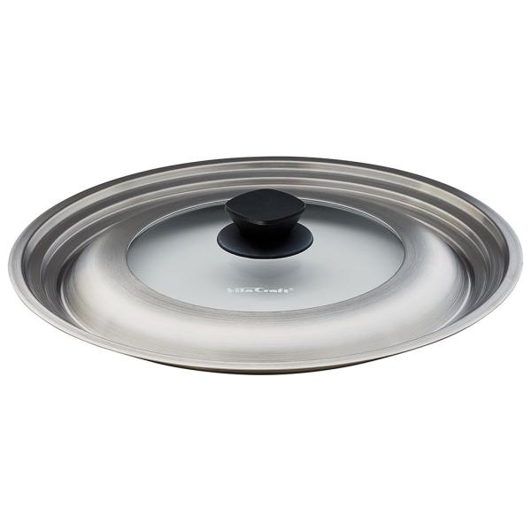 在庫状況：お取り寄せ/◆内径26cm・28cm・30cmのフライパンや鍋兼用のステンレス製カバーです。◆スーパー鉄シリーズに対応。※フライパン・鍋の形状によって一部適合しない場合があります。/[3203ワイヨツト]