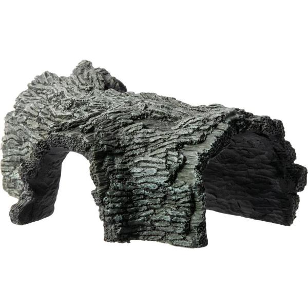 在庫状況：お取り寄せ/7日〜10日で出荷/※仕様及び外観は改良のため予告なく変更される場合がありますので、最新情報はメーカーページ等にてご確認ください。トンネル流木 バーク S◆剥がれた木肌をリアルに模したアクセサリー◆水景のアクセントに、...