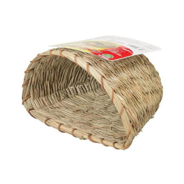 在庫状況：お取り寄せ/7日〜10日で出荷/※仕様やパッケージは、リニューアルなどの理由で変更になっている場合がございます。予めご了承下さい。◆夏すずしく、冬あたたかい天然の草を編み上げた安心で安全なねぐらです。◆寝床にしたり、遊んだり、スト...