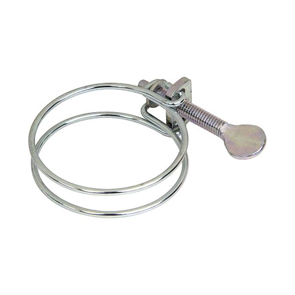 在庫状況：お取り寄せ/取引先在庫あり2日〜4日で出荷/※屋外散水用商品ですので、食品・加工業務、及び一般家庭での飲用・調理用・炊飯用の給水や洗浄用途には使用しないで下さい。◆ツマミがついて締め付けやすいバンドです◆手締め式ワイヤーバンドです...