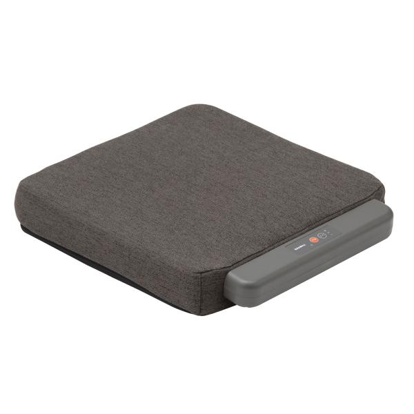 在庫状況：お取り寄せ/お届け：約10日/◆エアーバッグ内蔵クッションでお手軽エアーストレッチ◆2つの独立したエアーバッグが加圧・減圧を繰り返します◆背中や腰、おしりまわりに/[FD310GY]