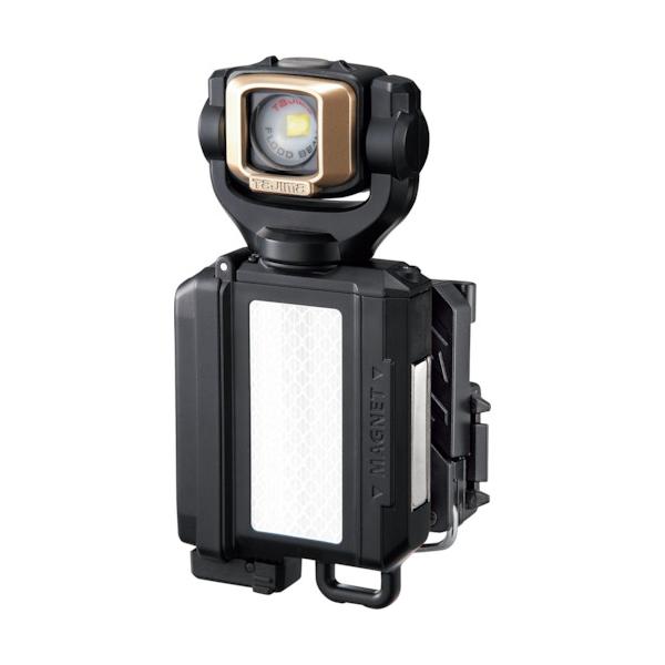 在庫状況：お取り寄せ/取引先在庫あり3日〜5日で出荷/※画像はイメージです。◆付属の専用充電池または単三形乾電池(別売)どちらも選べるハイブリッド式です。◆現場作業用。◆縦ベルト用セフに、上下どちらの向きでも取付けが可能です。・明るさ(約)...