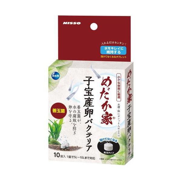 在庫状況：お取り寄せ/7日〜10日で出荷/※仕様やパッケージは、リニューアルなどの理由で変更になっている場合がございます。予めご了承下さい。◆水槽や鉢にポンっと入れるだけ!水をキレイに維持する溶けてなくなるタブレットです。◆善玉菌が水の腐敗...