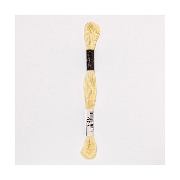 在庫状況：お取り寄せ/7日〜10日で出荷/◆色あせ色落ちしにくい上品な光沢、匠の技術による美しい発色。◆プロも愛用する繊細なカラーバリエーションが魅力の手刺しゅう用糸(6本あま撚り)。◆高級超長綿を使用しています。/[COSMO25700]