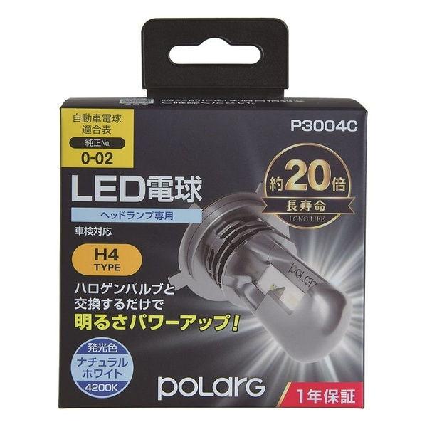 在庫状況：お取り寄せ/◆LEDバルブ　H4　4200K/[P3004C]