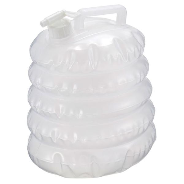 在庫状況：お取り寄せ/お届け：約2週間/◆防災からアウトドア、レジャー、スポーツまでライフスタイルに応じて使えるウォータータンク◆水を注ぐのに便利なレバー式コック◆取っ手付だから持ち運びに便利/[ND9081]