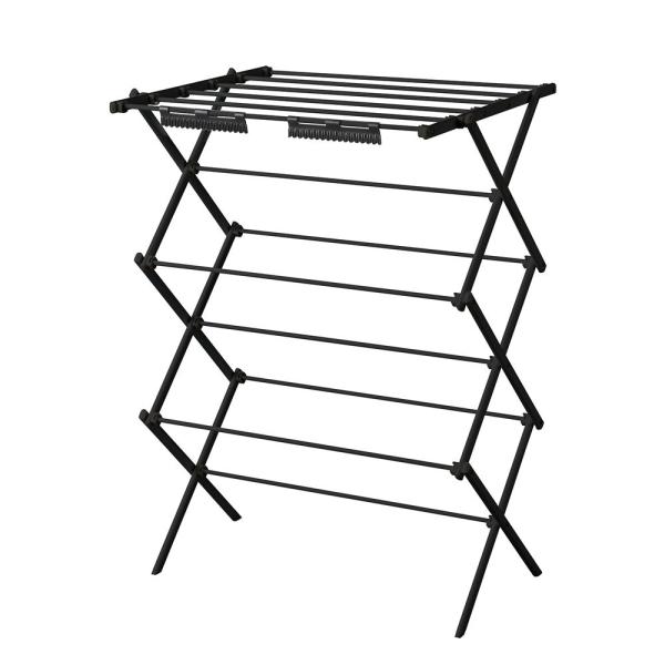 在庫状況：お取り寄せ/7日〜10日で出荷/◆工具不要で組み立て簡単!平干しもできちゃう縦型物干し。◆省スペースでたくさん干せる縦型形状。◆クッションやセーター等の平干しもできる。/[NY322リブプラス]