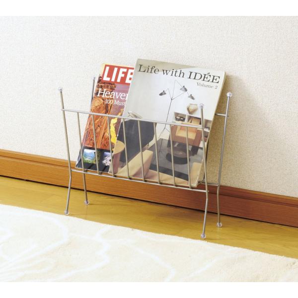 在庫状況：お取り寄せ/7日〜10日で出荷/◆ワイヤー式のマガジンラック/[N7888パル]