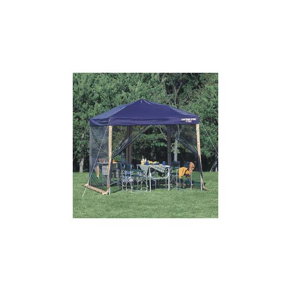 在庫状況：お取り寄せ/※本製品は、4面メッシュのスクリーンパネルのみでタープ本体は別売です。(画像はイメージ画像です)◆ガーデン・ピクニック・レジャーに!通気性に優れ、開放感のあるメッシュを全面装備!◆通気性に優れ、虫の侵入を防ぐ1mmメッ...