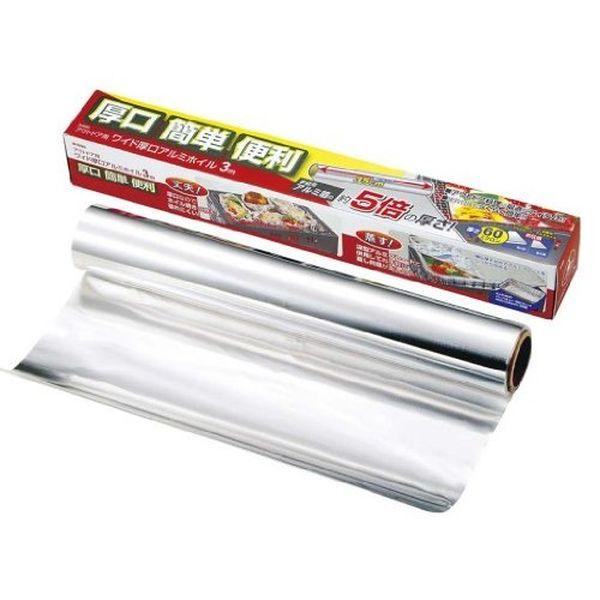 在庫状況：お取り寄せ/◆アウトドア用厚口アルミホイル(3m)/[M6660]