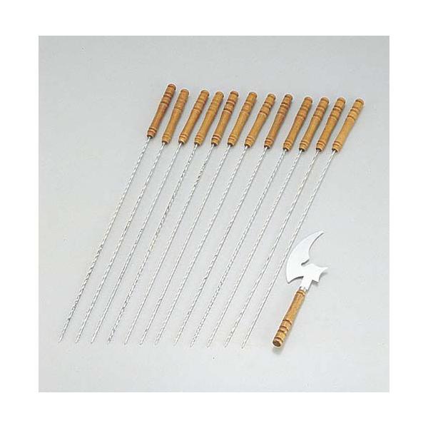 在庫状況：お取り寄せ/◆バーベキュー串・串抜き13点セット/[M9098キヤプテンスタツグ]