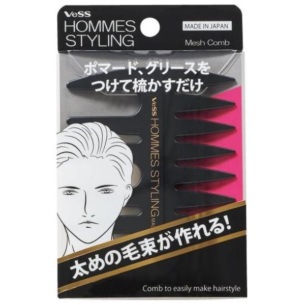 在庫状況：お取り寄せ/お届け：約2週間/※仕様及び外観は改良のため予告なく変更される場合がありますので、最新情報はメーカーページ等にてご確認ください。◆粗めのメッシュコームで櫛目を太く見せて少しラフなスタイルに仕上げる!◆均等に配置したクシ...