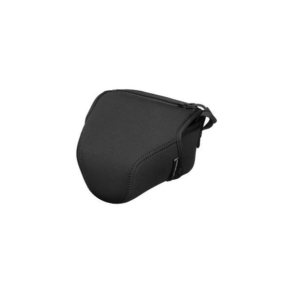 在庫状況：お取り寄せ/3日〜5日で出荷/◆クッション性抜群、立体構造のカメラジャケット。◆伸縮性とクッション性に優れた素材が大切なカメラを守ります。/[DCS03M80BK]