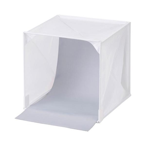 在庫状況：お取り寄せ/3日〜5日で出荷/2023年01月 発売/◆バッグやぬいぐるみなど大きな物の撮影に。◆簡単に組み立てられます。◆収納場所を選ばないコンパクトな収納。・外寸法：約W750×H750×D750mm/[DSB2275]