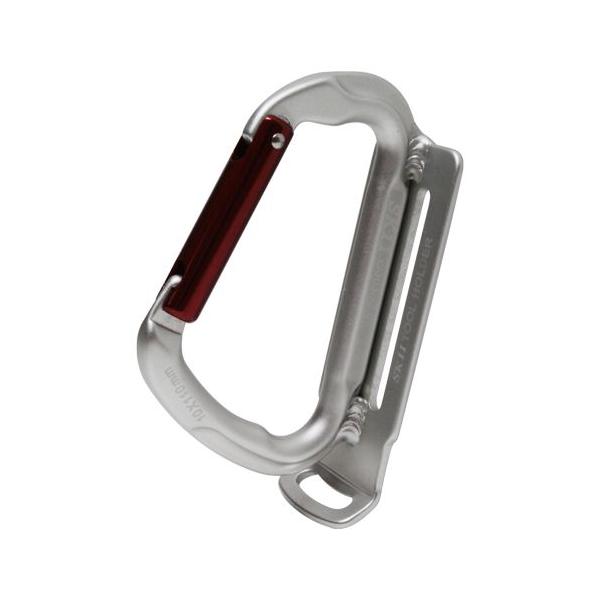 在庫状況：お取り寄せ/取引先在庫あり2日〜4日で出荷/◆ベルトホルダー一体型の、アルミ鍛造製で軽量、高強度、高品質のカラビナ◆簡易工具つりさげ◆鍛造アルミ極太カラビナ使用で軽量で耐久性があり安心/[SACTFAシルバ]