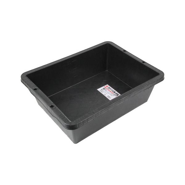 在庫状況：お取り寄せ/取引先在庫あり2日〜4日で出荷/※表示用途以外には使用しないでください。※本体に割れ、欠け等がある場合は使用しないでください。◆40L型のトロ舟です。/[40Lブラツクアカカネチヨウ]