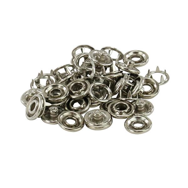 在庫状況：お取り寄せ/取引先在庫あり2日〜4日で出荷/◆メッキ仕上げで装飾性に優れた、10mmタイプのホックスナップボタンです。/[NO30MTSK11]