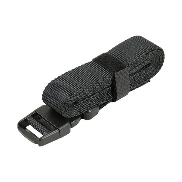 在庫状況：お取り寄せ/お届け：約2週間/◆ベルトをきれいにまとめられるマジックバンド付きで、保管・携帯性に優れています。◆誰でも簡単に軽量物の荷締作業が可能です。◆長さ調整は自由自在です。/[PT2520BK]