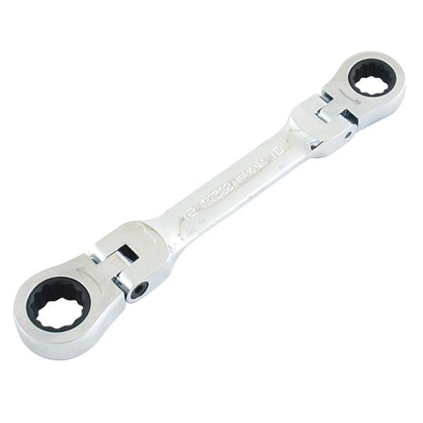 在庫状況：お取り寄せ/取引先在庫あり2日〜4日で出荷/◆細やかな動きで、より狭い場所での作業が可能◆六角ボルト・ナットの締付け、緩め作業◆頭部にラチェット機能を組みこんでいる為、ボルト・ナットから外すことなく連続して回すことが出来ます/[M...