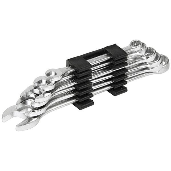 在庫状況：お取り寄せ/取引先在庫あり2日〜4日で出荷/◆便利な6本組のコンビネーションレンチセット◆六角ボルト、ナットの締付け、緩め作業◆よく使うサイズをセット組しました/[EMS06SEVALUE]